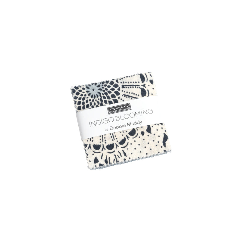Indigo Blooming Mini Charm 48090MC – Debbie Maddy