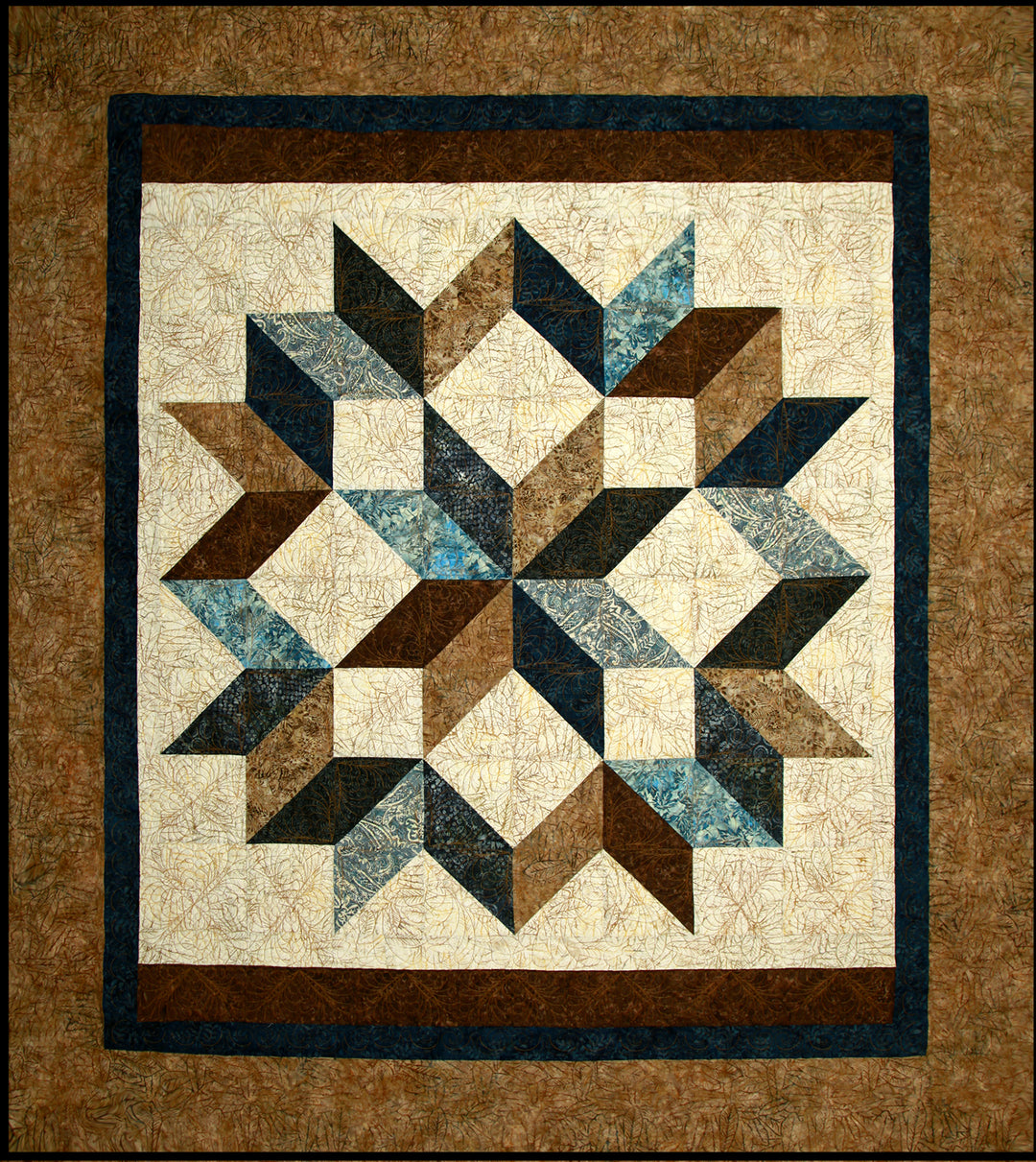Carpenter S Star Quilt Pattern Carpenter's Star PDF Quilt Pattern