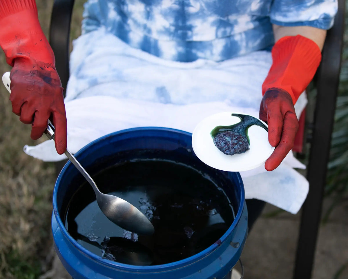 Link to online class-How to set make indigo vat – Debbie Maddy