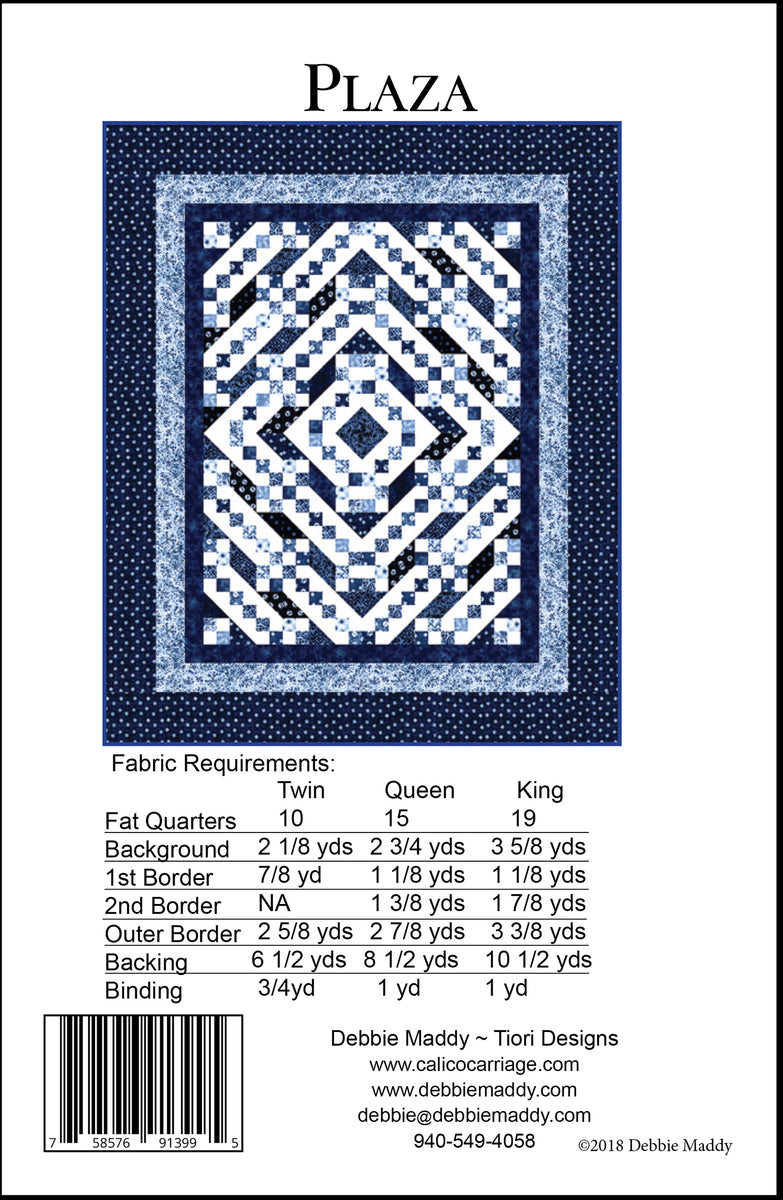 Plaza Pattern – Debbie Maddy
